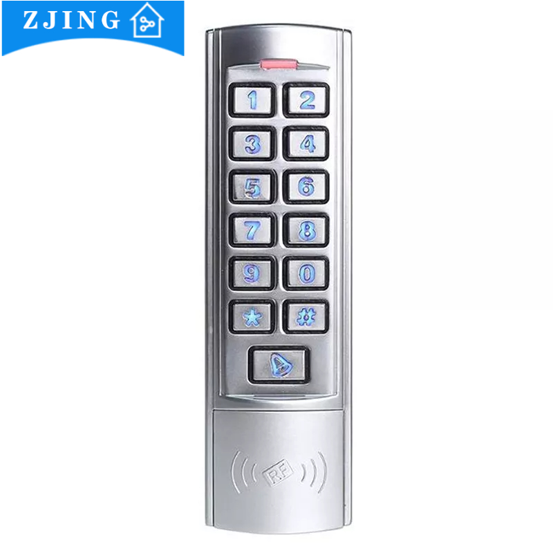 Waterproof IP68 Metal Standalone Access Control Keypad with RFID Reader Support 2,000 Users ...
