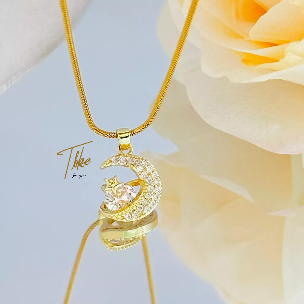 Tala 18K Gold Kyle Inspired - Hitagi Pendant Necklace for Women Star ...