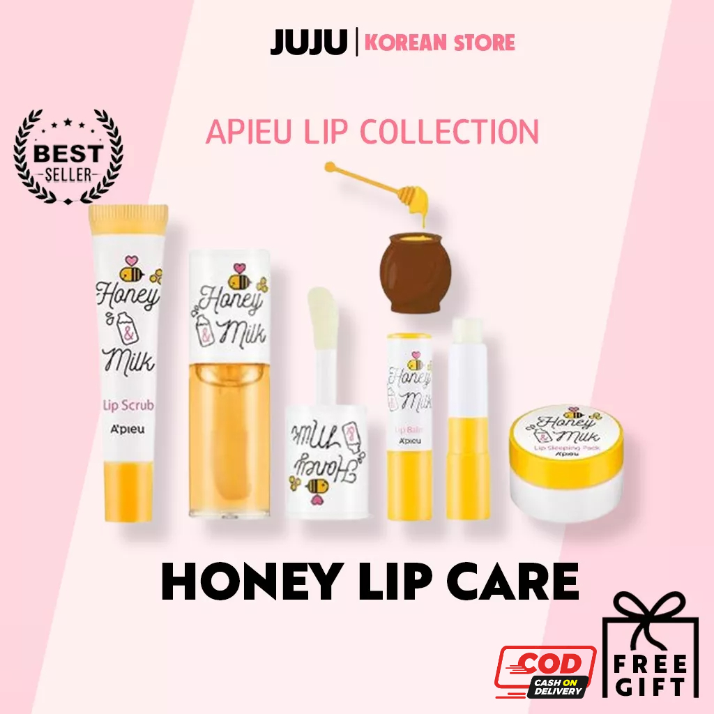 Apieu / Honey Lip Collection / Honey Lip balm 3.3g / Honey Sleeping ...