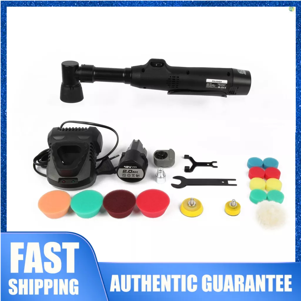 Portable Car Polishing Machine Mini Electric Auto Polisher Handheld ...