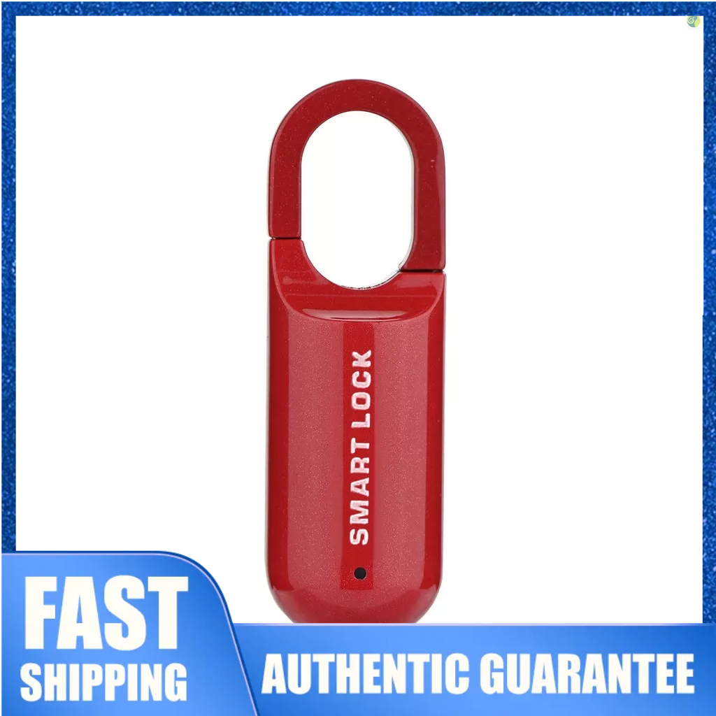 MQ-1017 Smart Fingerprint Padlock Waterproof Biometric Lock Portable ...