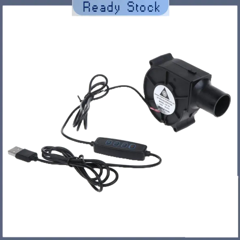 run Mini Blower USB 5V BBQ Cooking Fire- Blower Fan 2500RPM Turbo ...