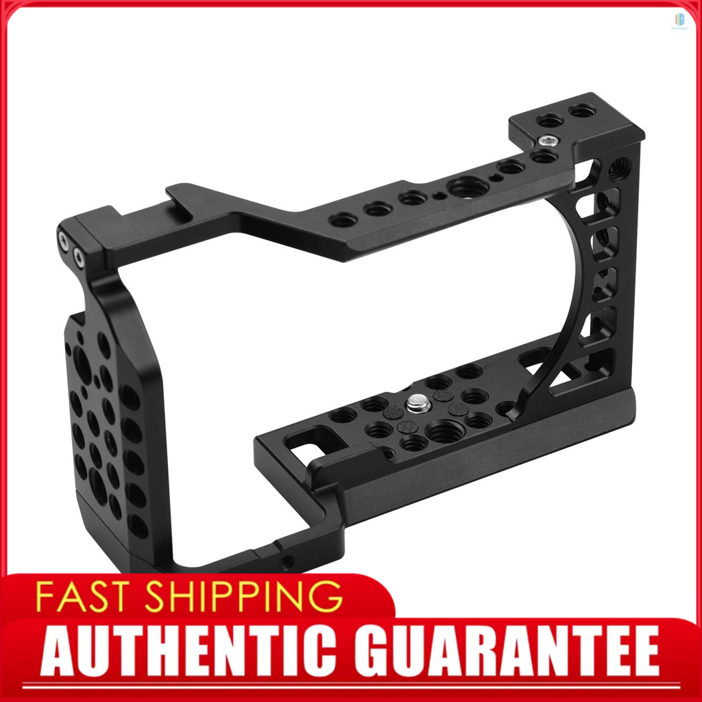 (laptph4)Aluminum Alloy Camera Cage Rig with Cold Shoe Mount ARRI ...