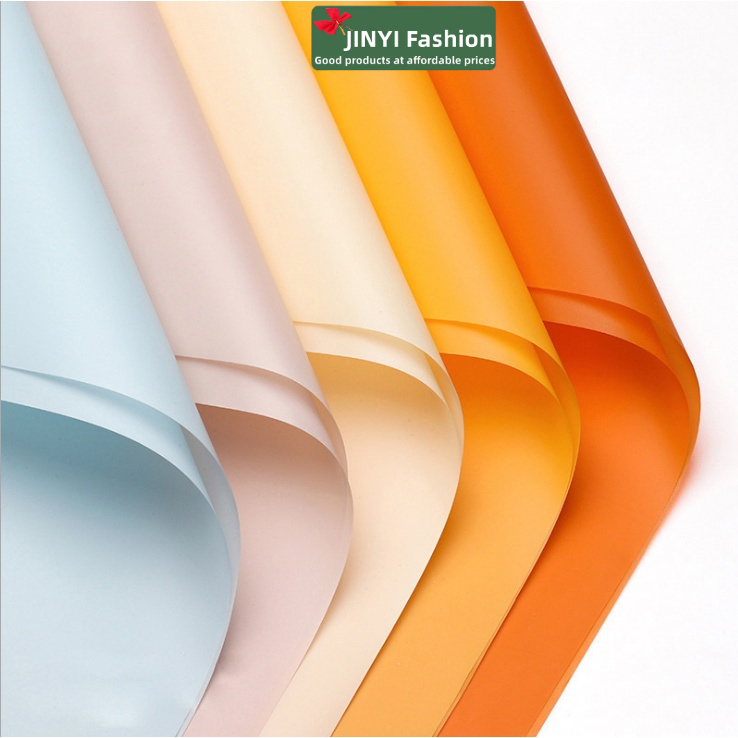 Pure color matte translucent wrapping paper ~（58*58cm)water proof ...