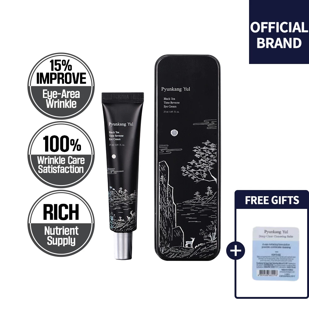 [Pyunkang Yul OFFICIAL] Black Tea Time Reverse Eye Cream 25ml | Shopee ...