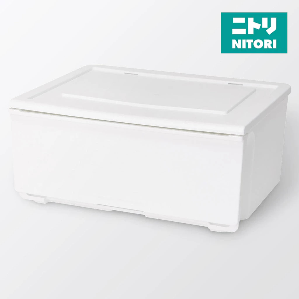 NITORI Storage Container Drawer Type N-Flatte DS Reg WH | Shopee ...