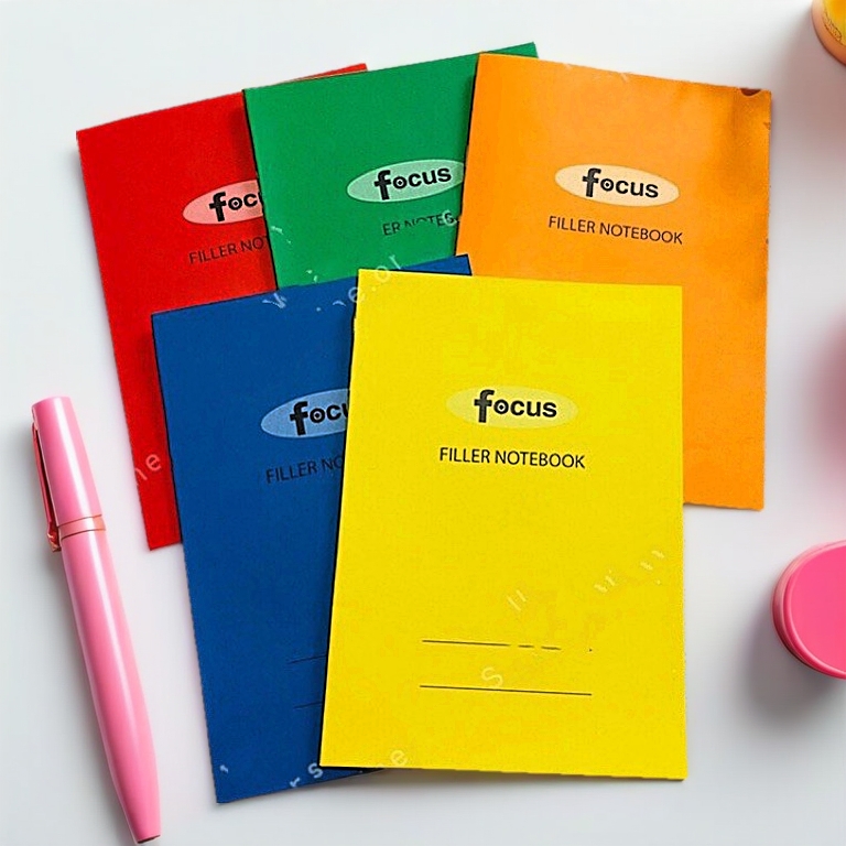 Focus Filler Notebook with Smooth Writing Paper | Shopee Philippines