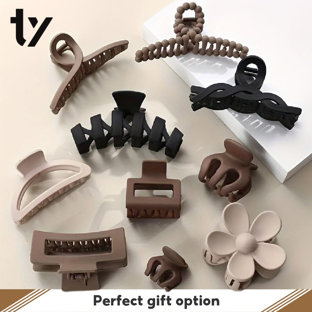 Korean Style Plastic Hair Clip for Women Durable Plastic and Acrylic ...