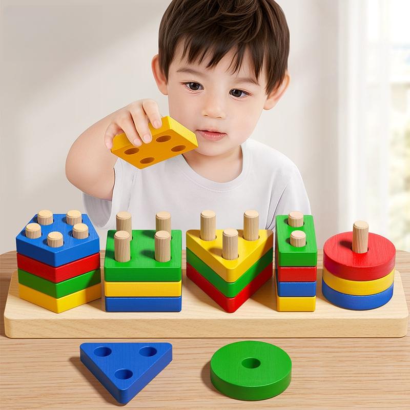 Safe and Non Toxic Wooden Puzzle Set for Kids | Shopee Philippines