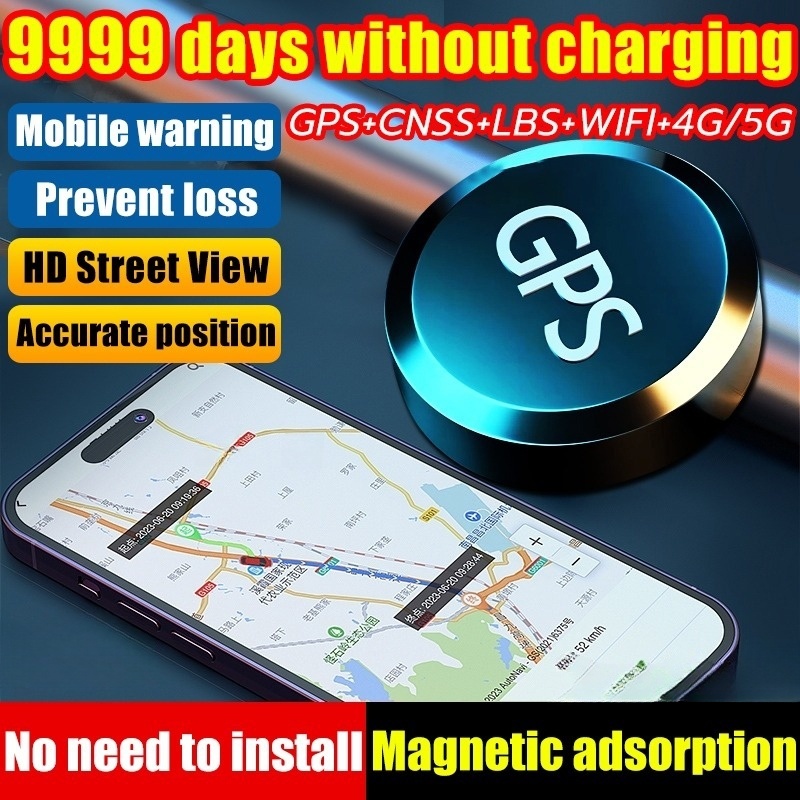 Mini GPS Tracker with Real-Time Location Monitoring and Easy Magnetic ...