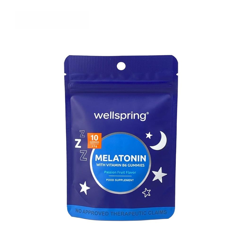 60 Gummies Wellspring Melatonin Supplement | Shopee Philippines