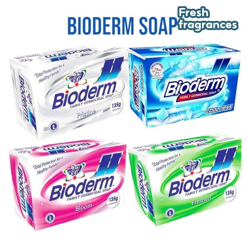 6 Bars Bioderm Antibacterial Bath Soap 60g – 99.9% Germ Protection ...