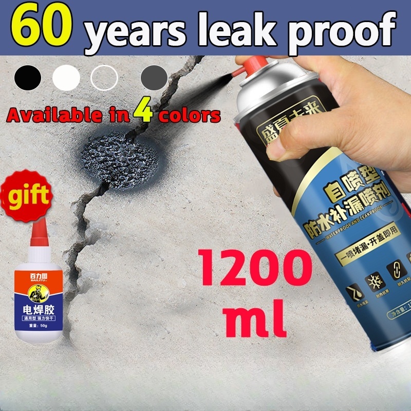 1200ml Quick-Drying Leak Repair Spray for Fast Waterproof Sealing ...