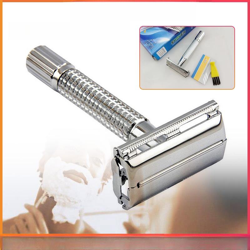 Men's Manual Razor with Safety and Brush | Shopee Philippines