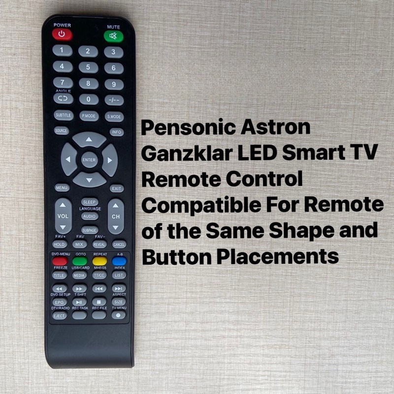Astron Pensonic Ganzklar Smart TV Remote | Shopee Philippines