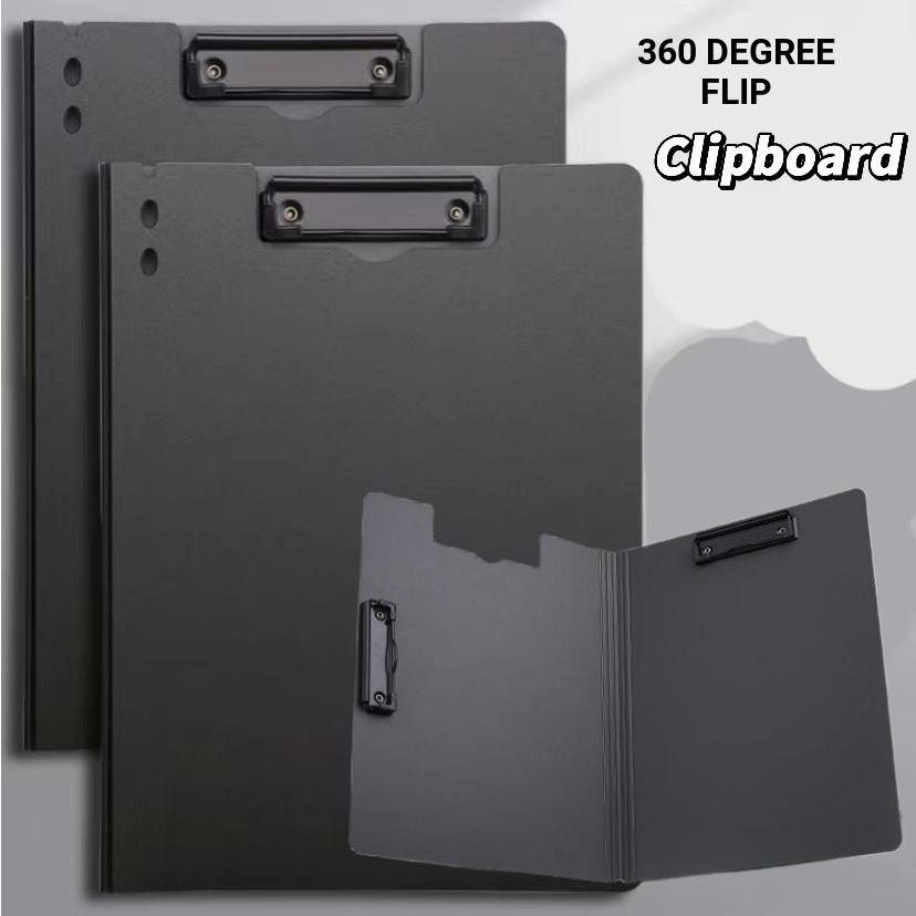 A4 and Long Size Clipboard with Dual Clips | Shopee Philippines