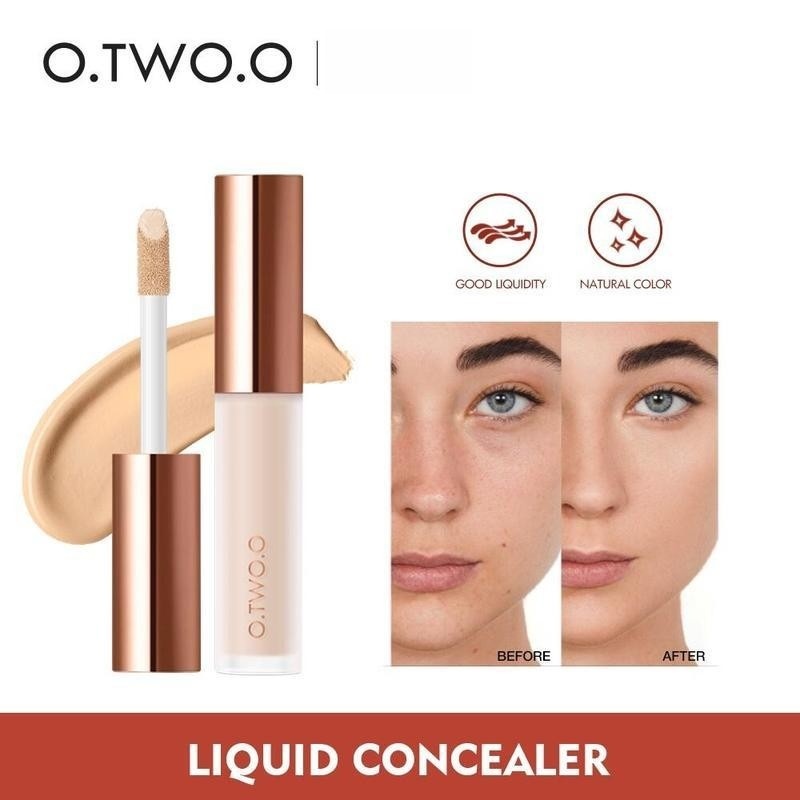 waterproof high coverage liquid concealer primer by O.TWO.O in 4 shades ...