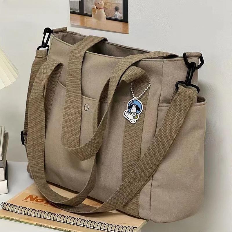 Stylish Multi Pocket Tote with Zipper for Women | Shopee Philippines