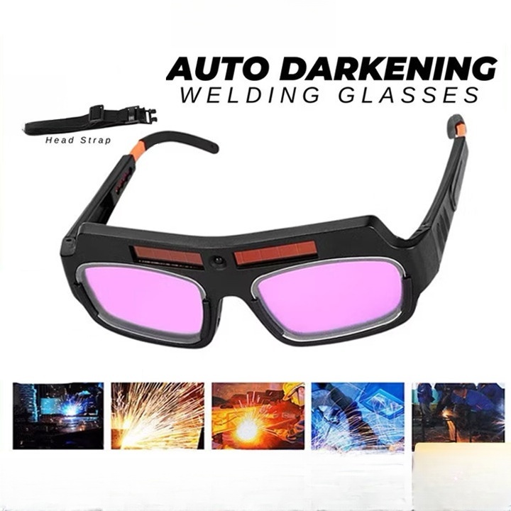 Auto Darkening Solar Welding Goggles with Adjustable Comfort and Anti ...