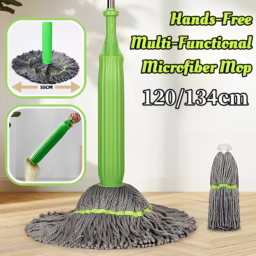 Household 360° Easy Spin Hand Wash Mop – No-slip, easy to clean and ...