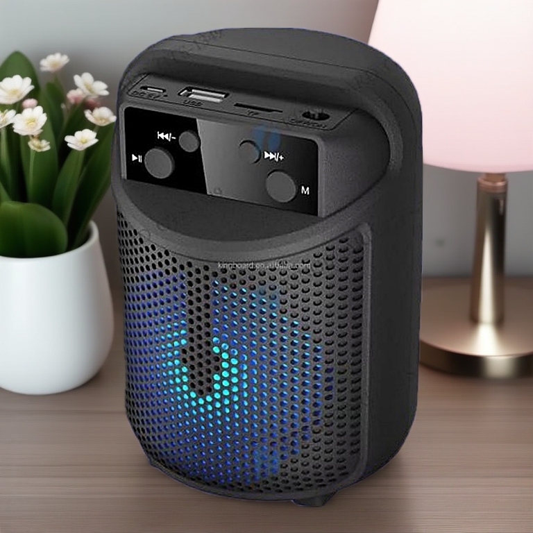3 Inch GTS Bluetooth Speaker with Enhanced Audio and Vibrant Display ...