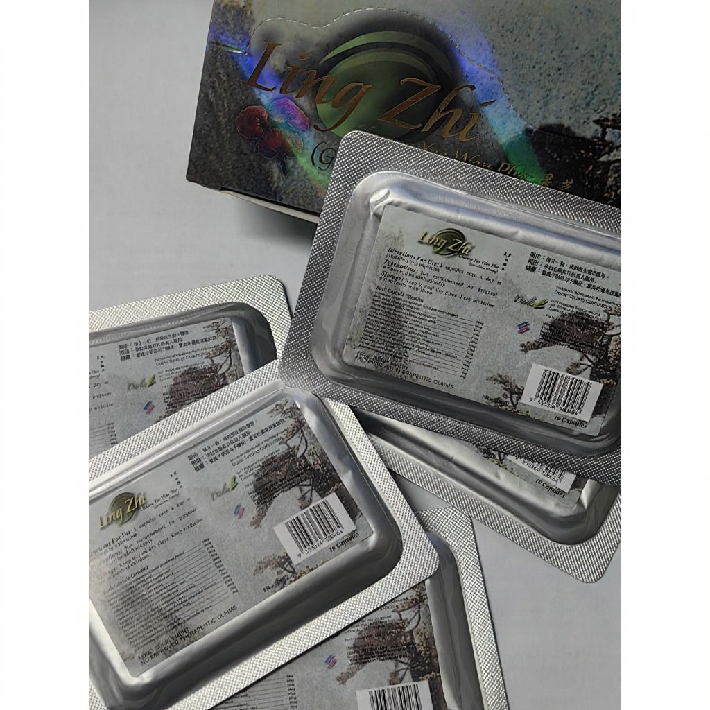 10-Capsule Pack LingZhi Herbal Supplement for Adults | Shopee Philippines