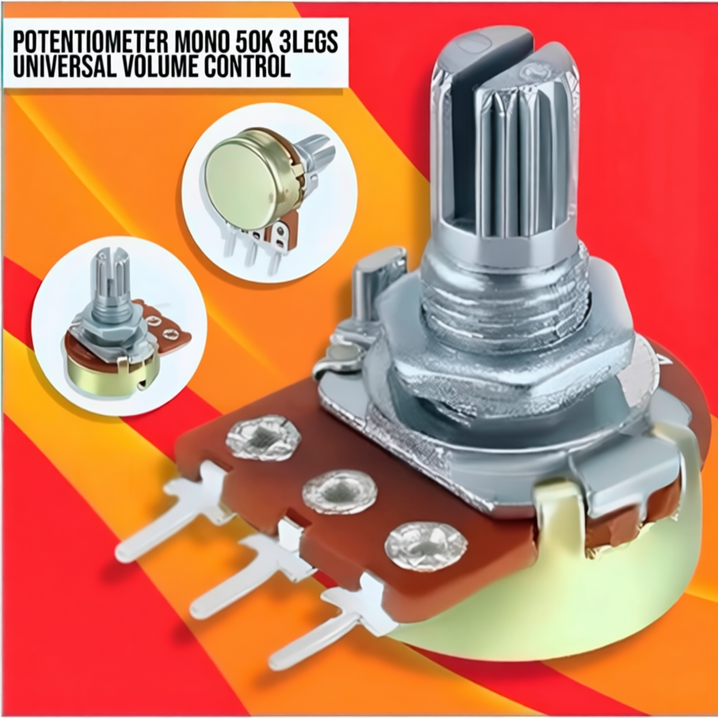 Universal Volume Control 50K/100K/200K/250K 3 pin Sakura Konzert KEVLER ...