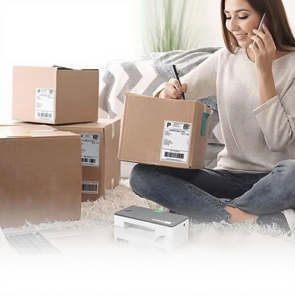 Waybill Sticker Roll (A6/A7 Size) – Triple Proof Thermal Label for ...