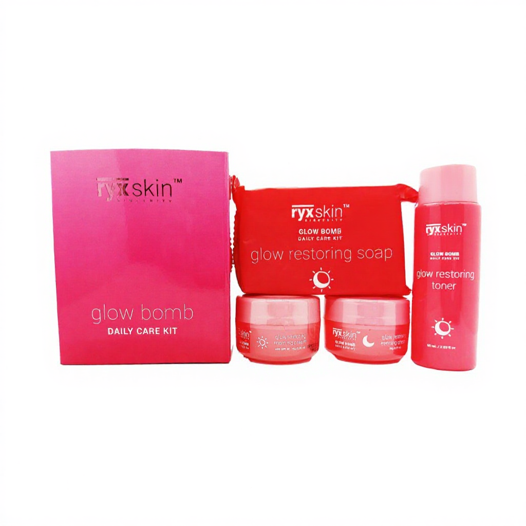 RYXSKIN Glow Bomb Daily Care Kit – Clear Advanced Exfoliating Set ...