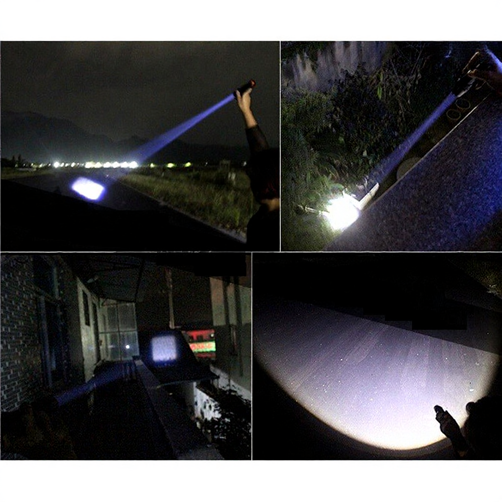 Ultra Bright CREE XML T6 LED Flashlight – 5-Mode Zoom Torch ...