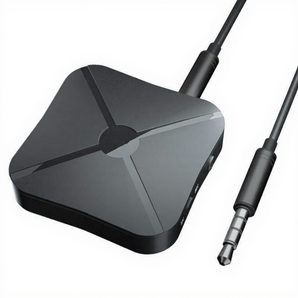 Wireless Bluetooth Audio Receiver & Transmitter - 3.5mm Adapter for Car ...