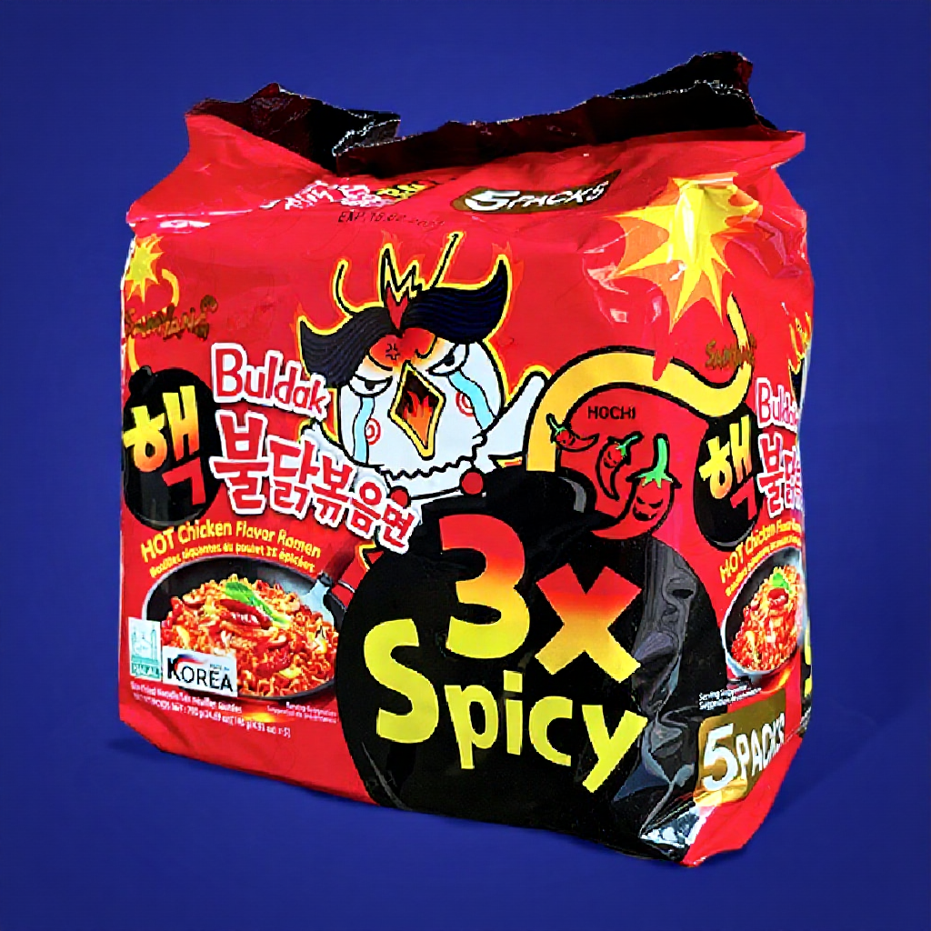 Samyang Buldak Korean Spicy Fire Noodles 130g/140g x 4pcs/ 5pcs ...
