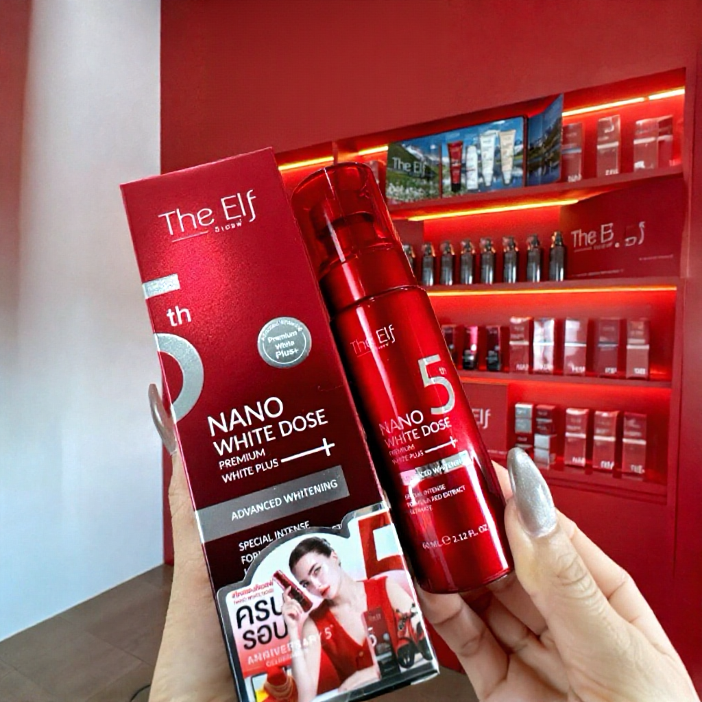 60ml The Elf Nano White Dose Serum for Radiant Skin | Shopee Philippines
