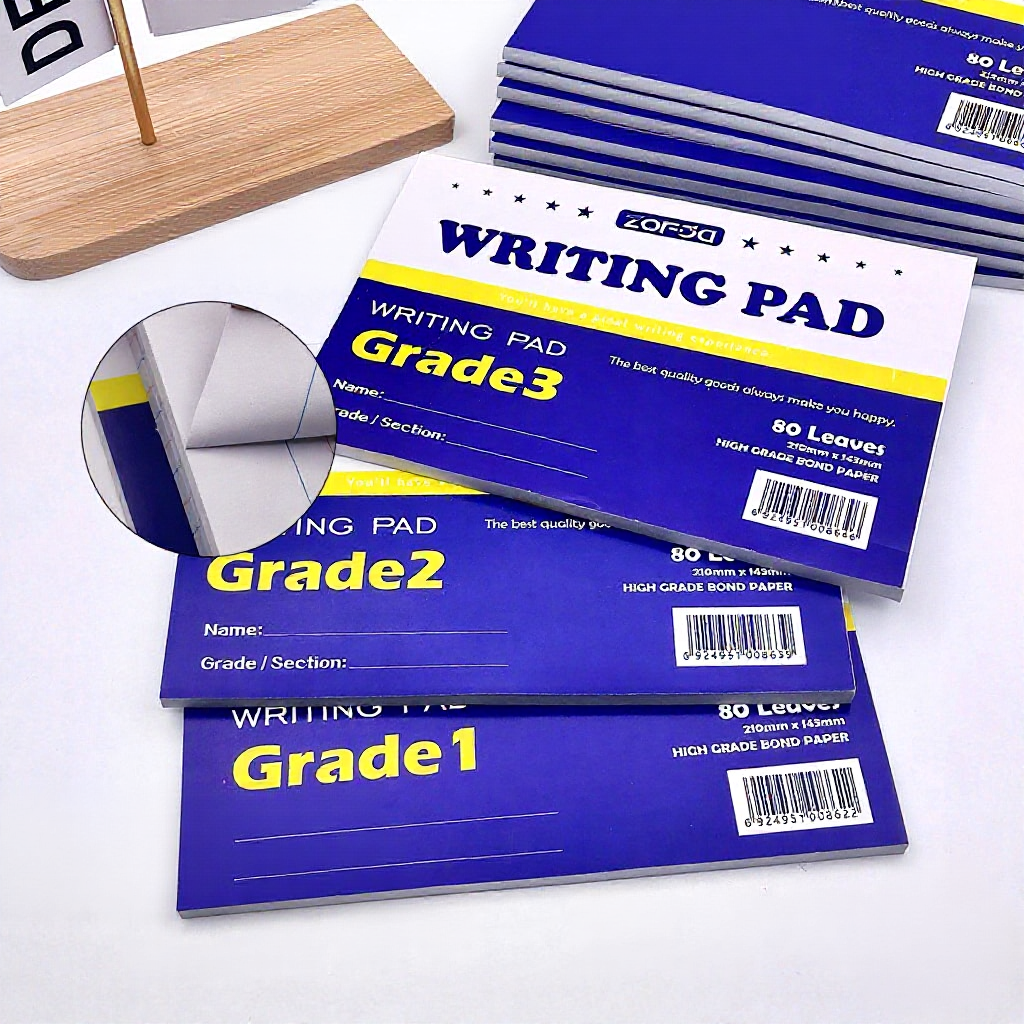 10 Pads of High-Grade Bond Writing Paper for Grades 1-4 | Shopee ...