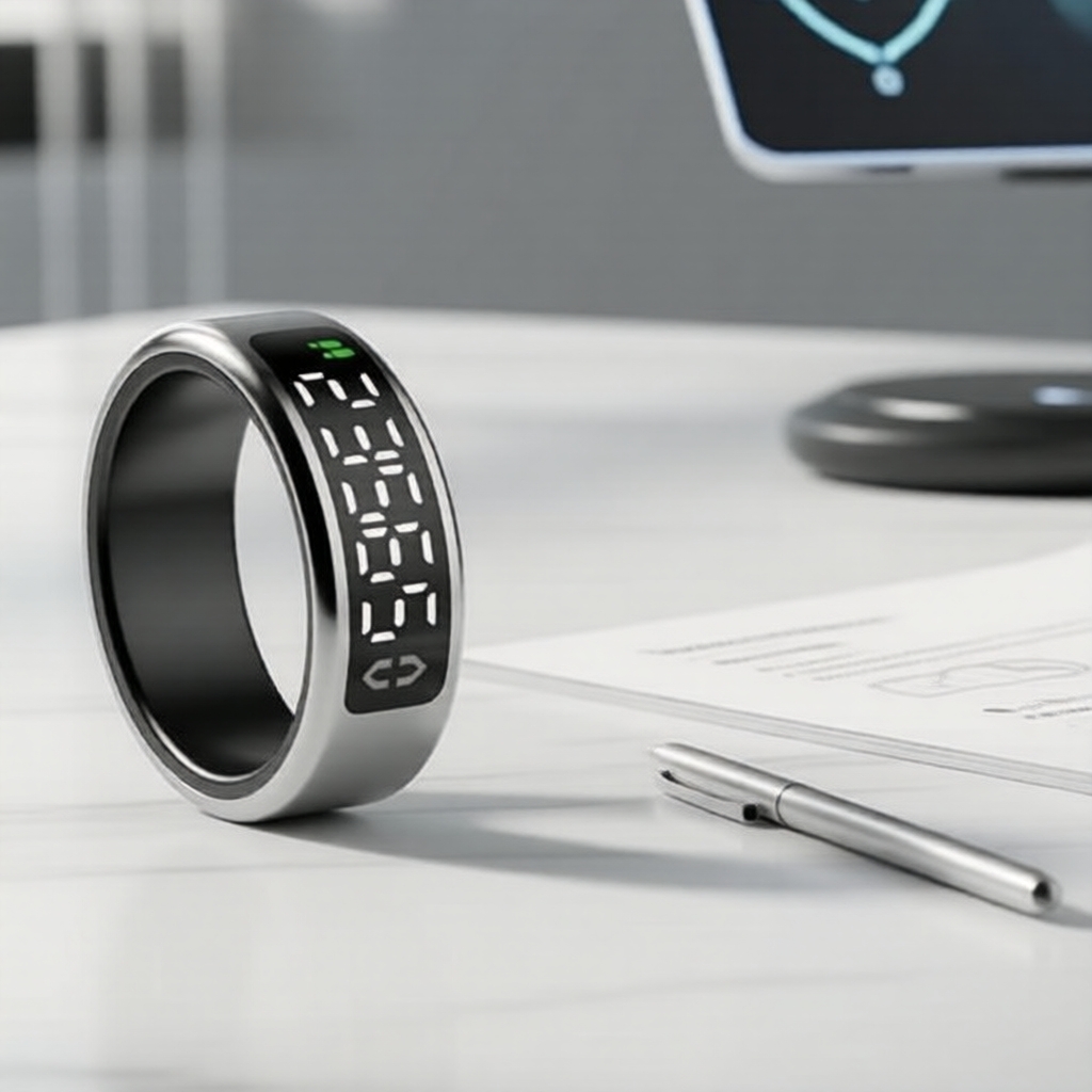 Samsung Galaxy Smart Ring: Touch Screen, 5ATM Waterproof, Bluetooth ...