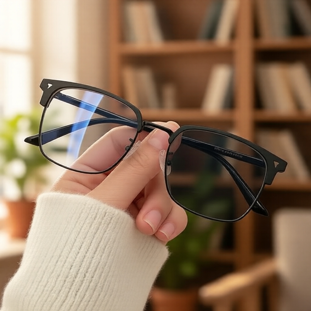Adaptive Photochromic Blue Light Blocking Anti-Radiation Unisex Eyewear ...