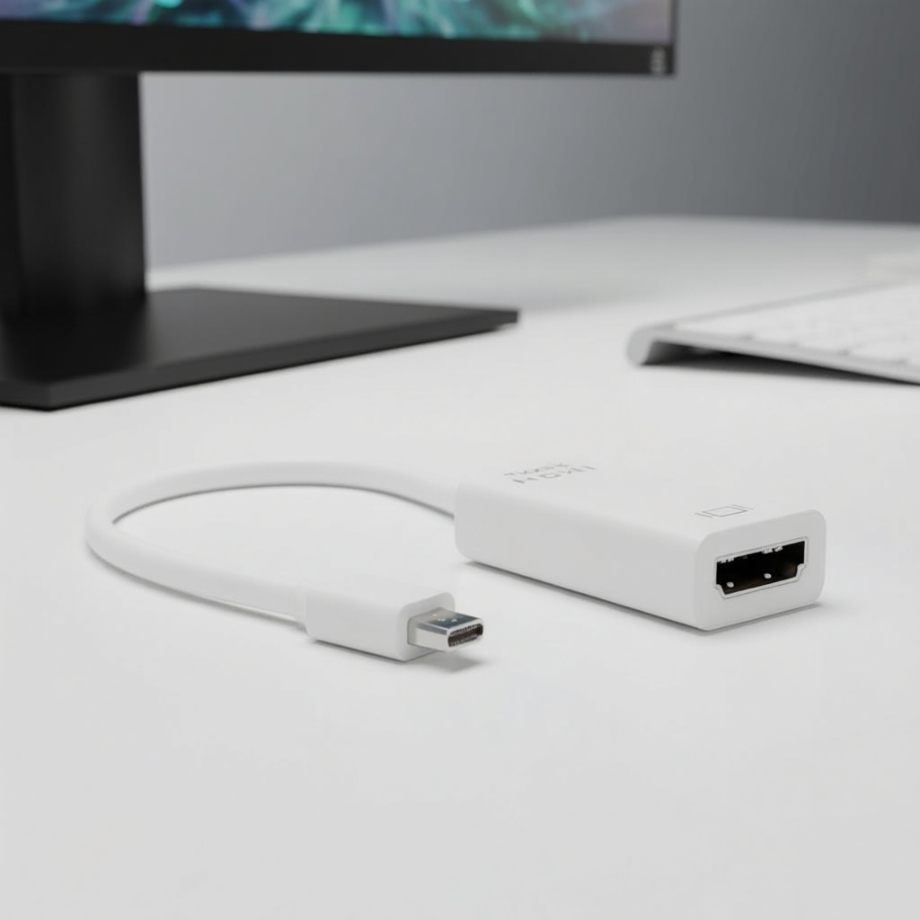 Mini DisplayPort to HDMI 4K 2K 1080P Adapter for MacBook Surface Laptop ...