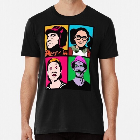 El Chavo Don Ram N Chilindrina Y Quico Popart T-Shirt | Shopee Philippines