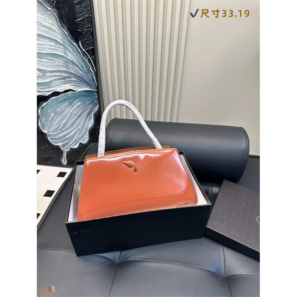 PRADA277 Orange Color Handbag Ladies Fashion Simple Style | Shopee ...