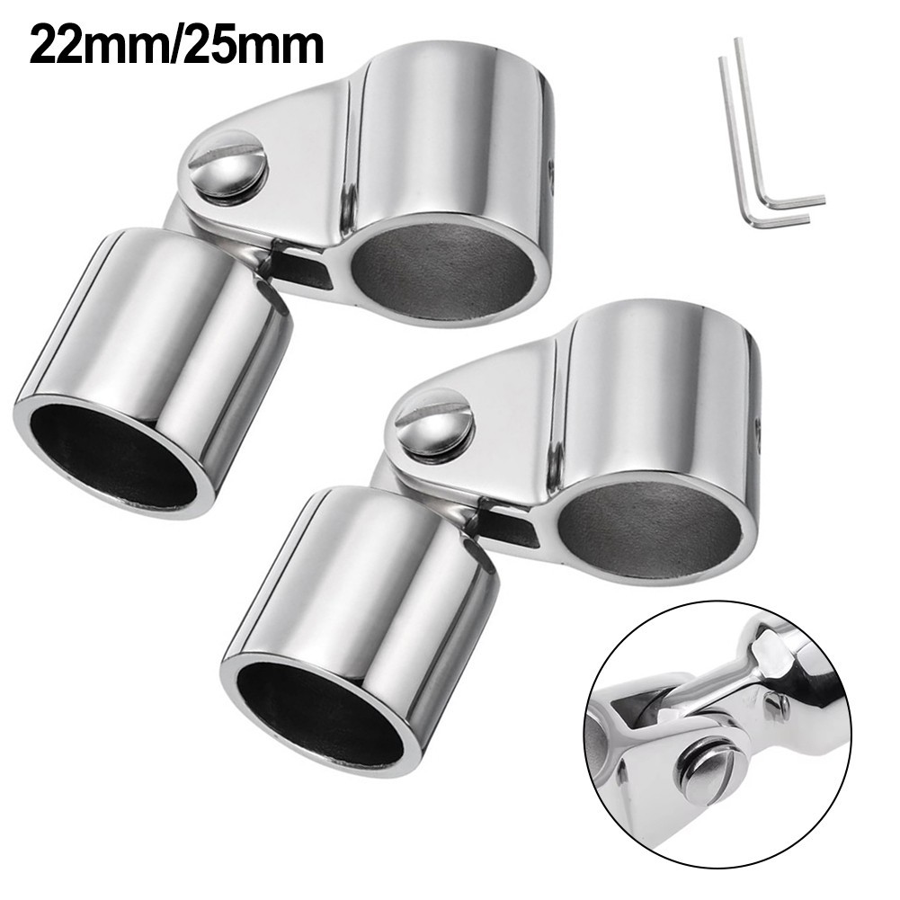 Ready Stock 22/25mm Boat Bimini awning top mounted slide cover 316 ...