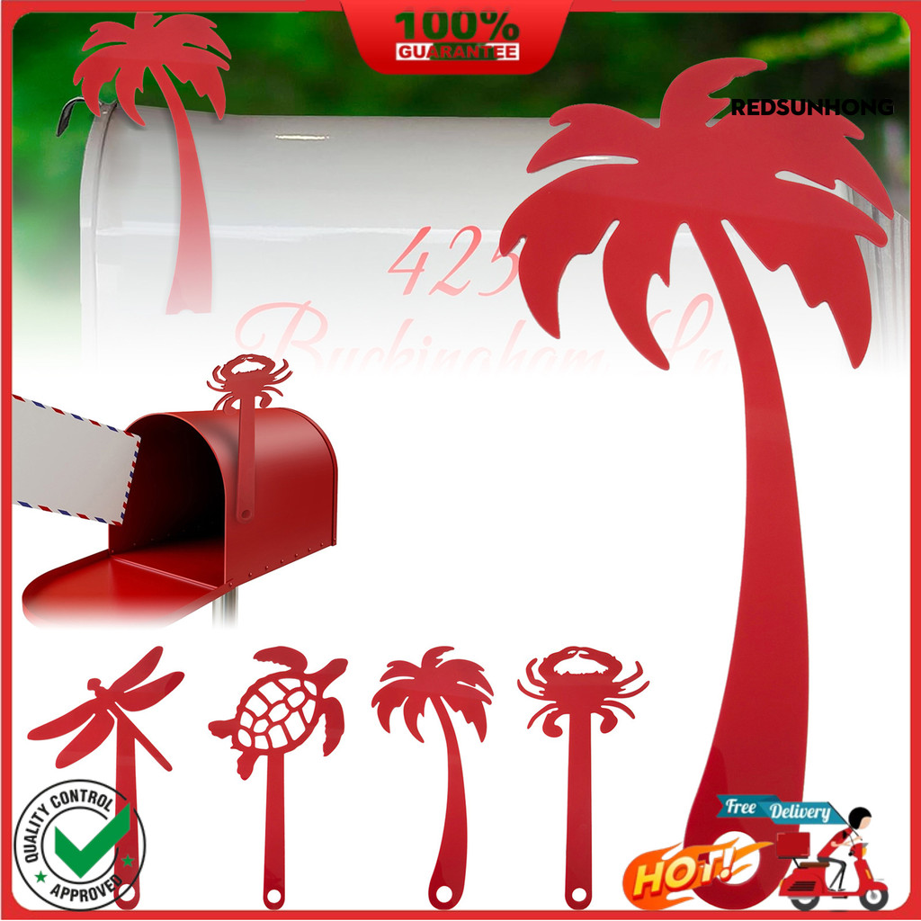 COD→ Mailbox Flag Replacement Easy-Install Weatherproof Red Flag ...