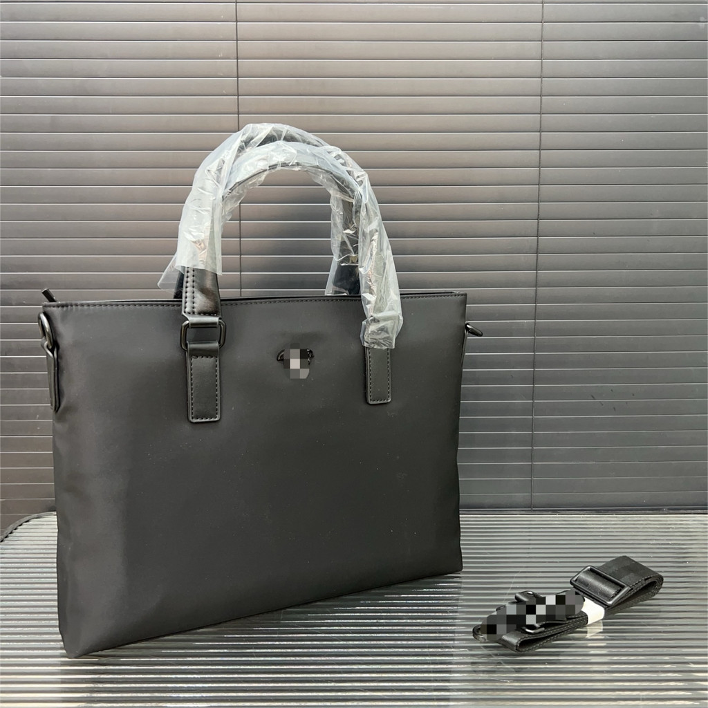 Versace247 Business Briefcase Black High-End Simple Design | Shopee ...
