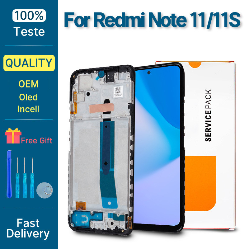 2201117TG 2201117SG Premium Lcd For Xiaomi Redmi Note 11 Display Touch ...