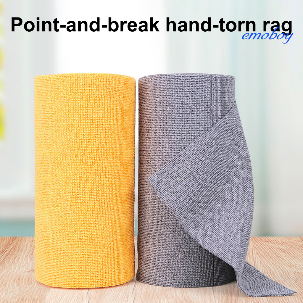 Emoboy 20/50Pcs Dish Rag Reusable Tearable Rolling Towel Super Soft ...