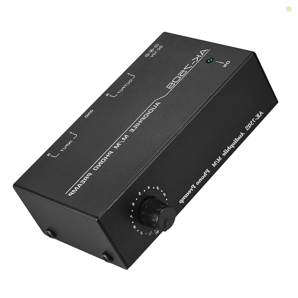 PH Audiophile M/M Phono Preamp Preamplifier with Level Controls RCA ...