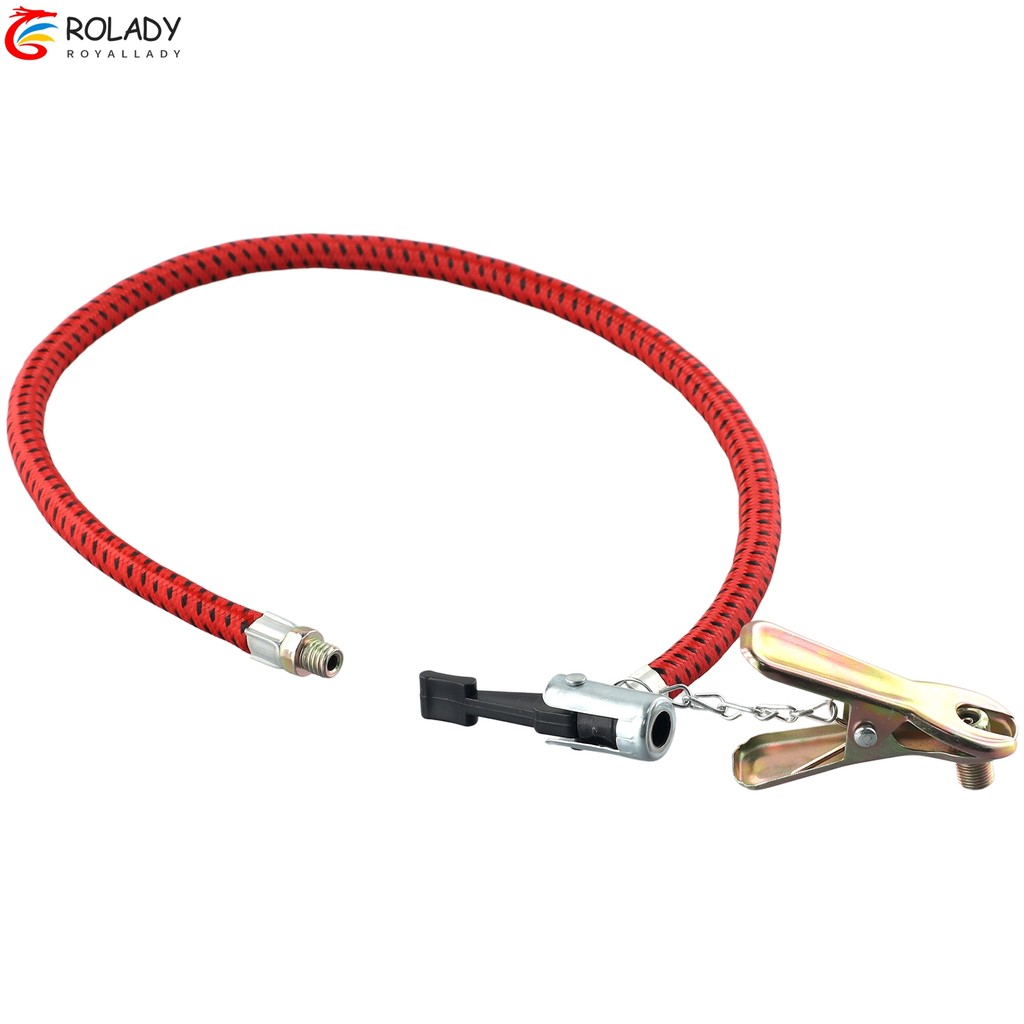 【ROLADY】Bike Bicycle Inflator Hose Motorcycle Air Pump Tube With Clip ...
