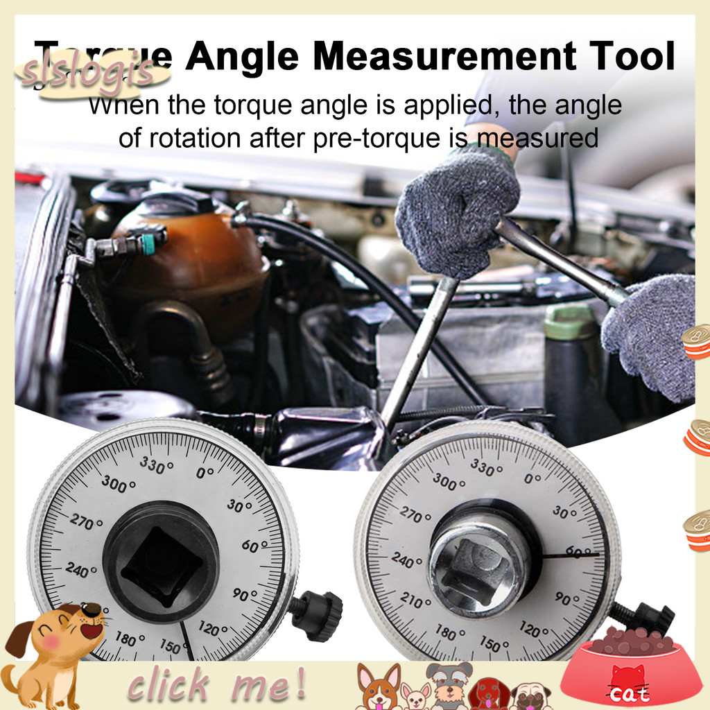 SGW Angle Torque Gauge Tool 1/2 Inch Automobile Angle Gauge And Torque ...