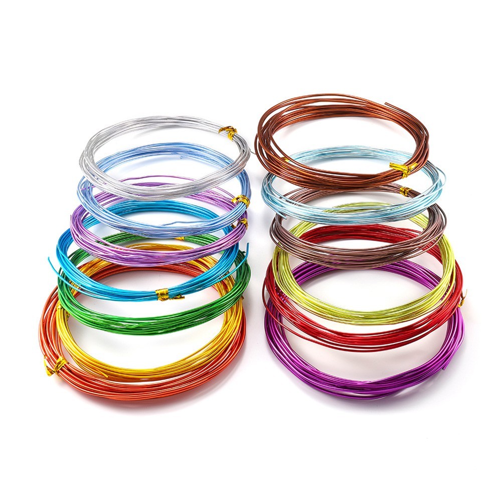 TBTOPONE ️0.6mm Aluminum wire DIY handicraft bracelet necklace jewelry ...
