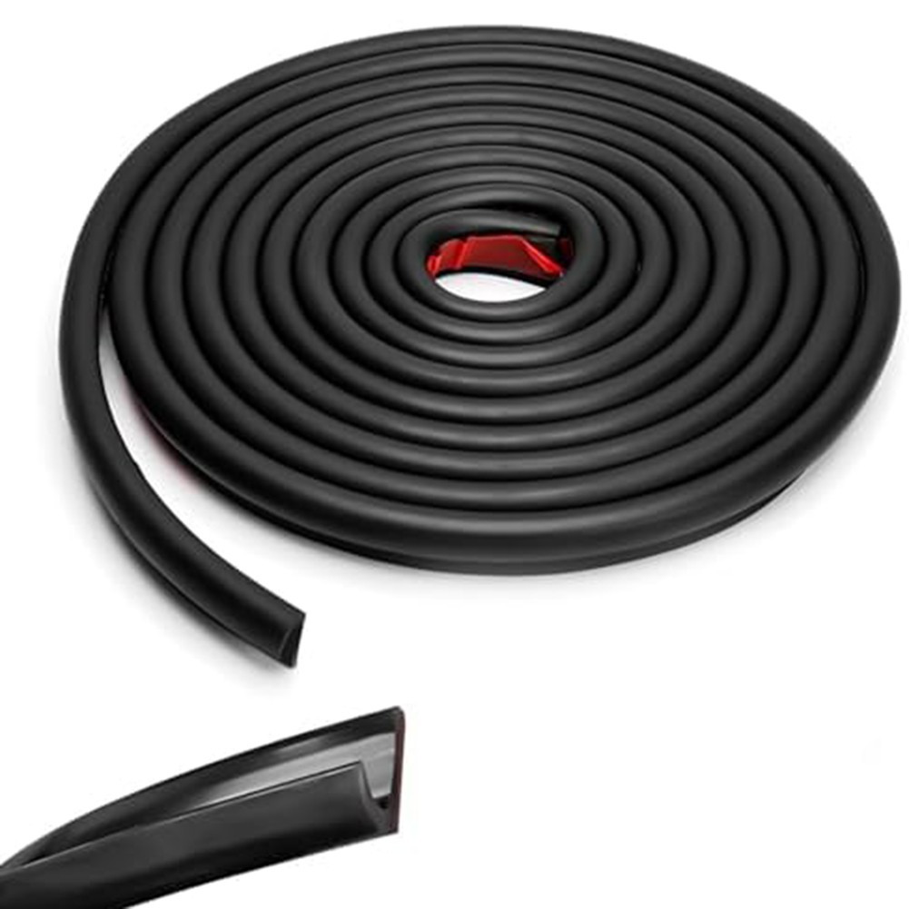 5M RV Rain Gutter 1/2" Height Drip Rail PVC Rain Strip Roof J Shape ...