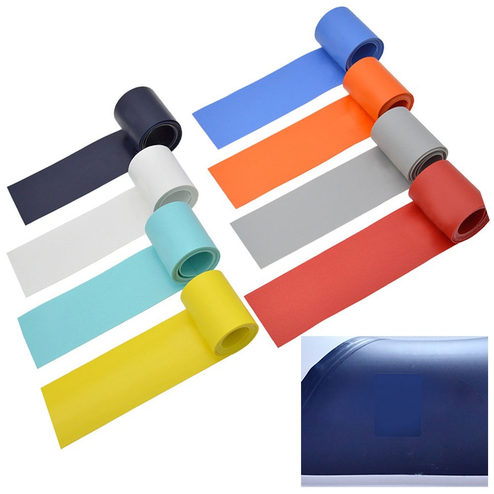 【KIMI】100x5cm Inflatable Boat PVC Patch PVC Repair Patch Kit kayak ...